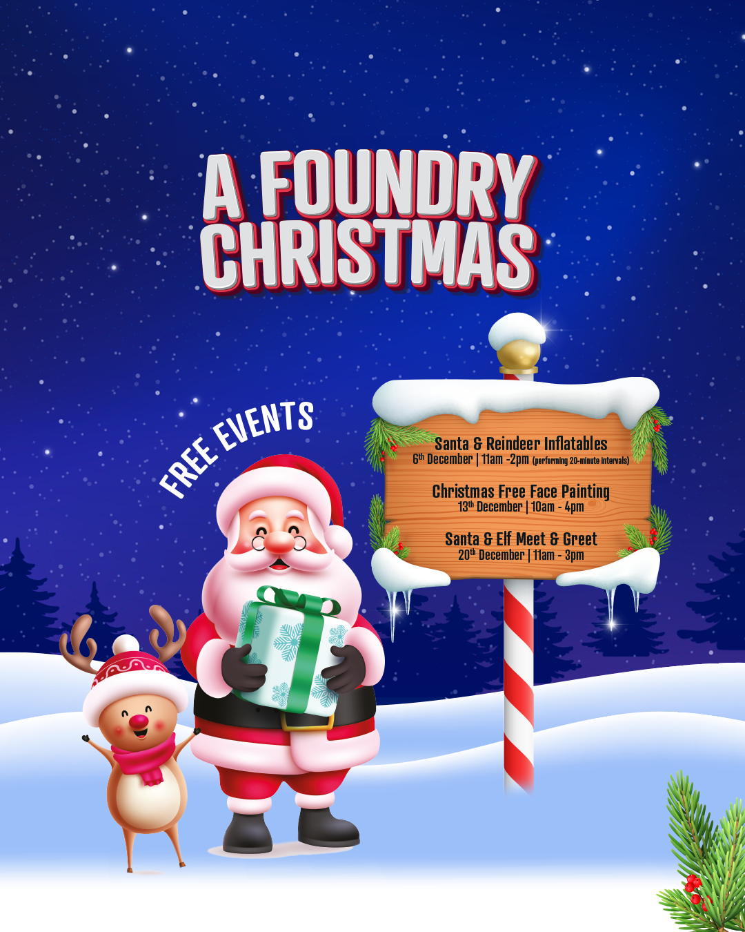 Festive Fun For All At The Foundry The Foundry Shopping Centre